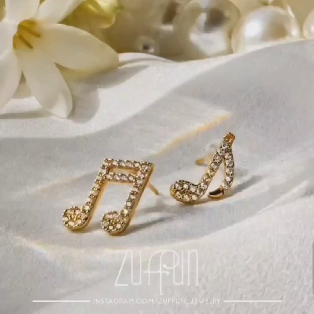 Melody Studs – Zuffun Jewelry Pakistan